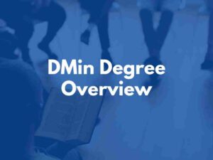 Overview of the DMin Degree - United Theological Seminary